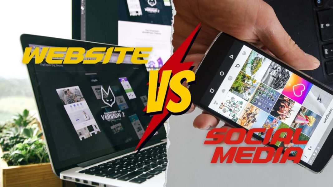 Website vs. Social Media: What's better for your business?